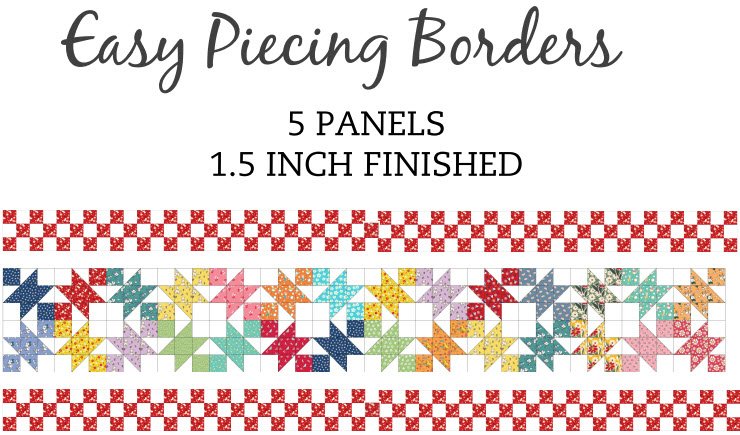 5 Panel 1.5 Inch Border Pre-Cut