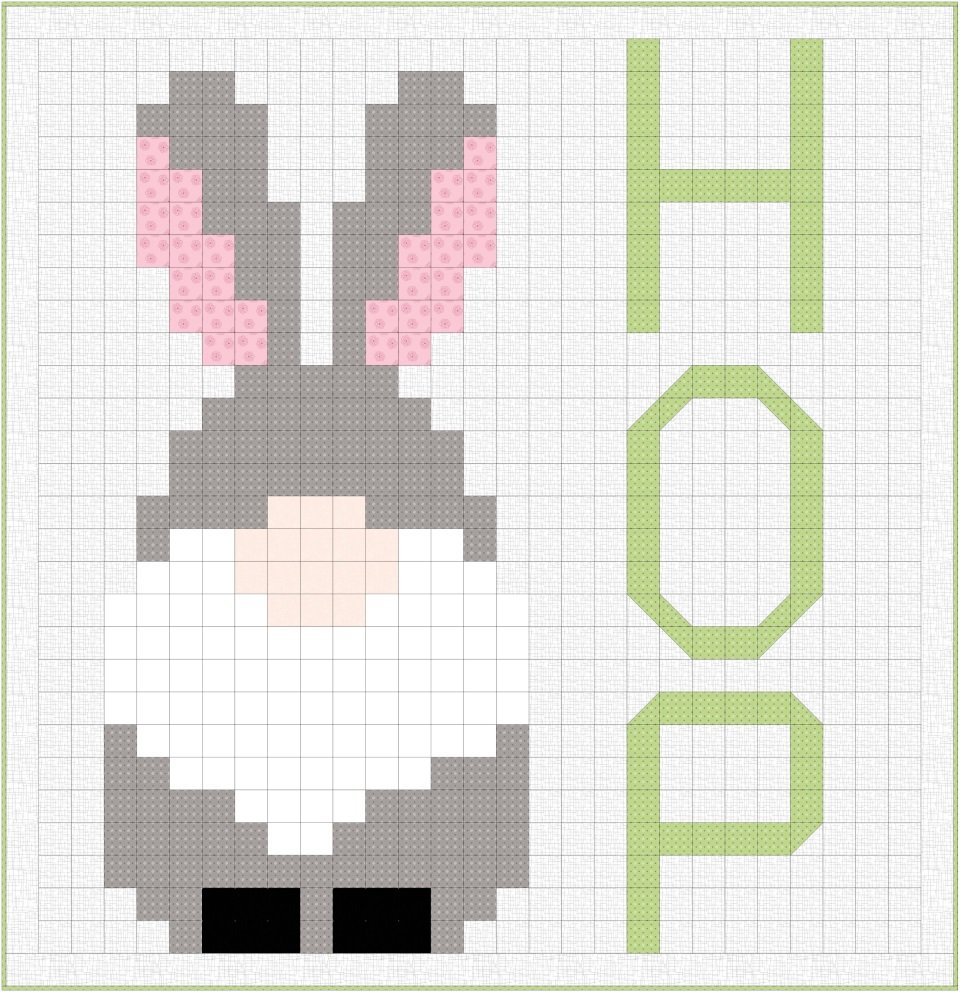 Hoppy Easter Gnome | TenSisters Handicraft